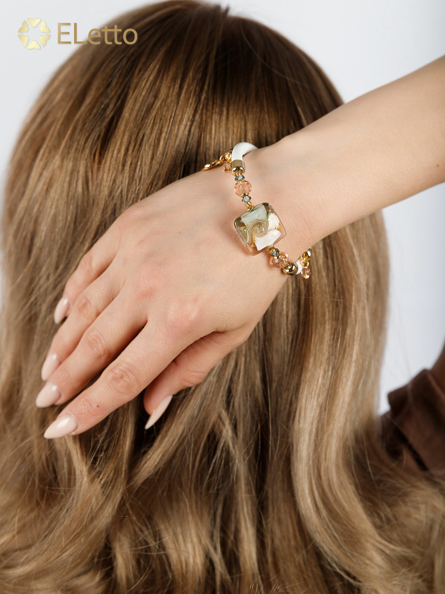 Незамкнутый браслет ARTEBALENO, стекло