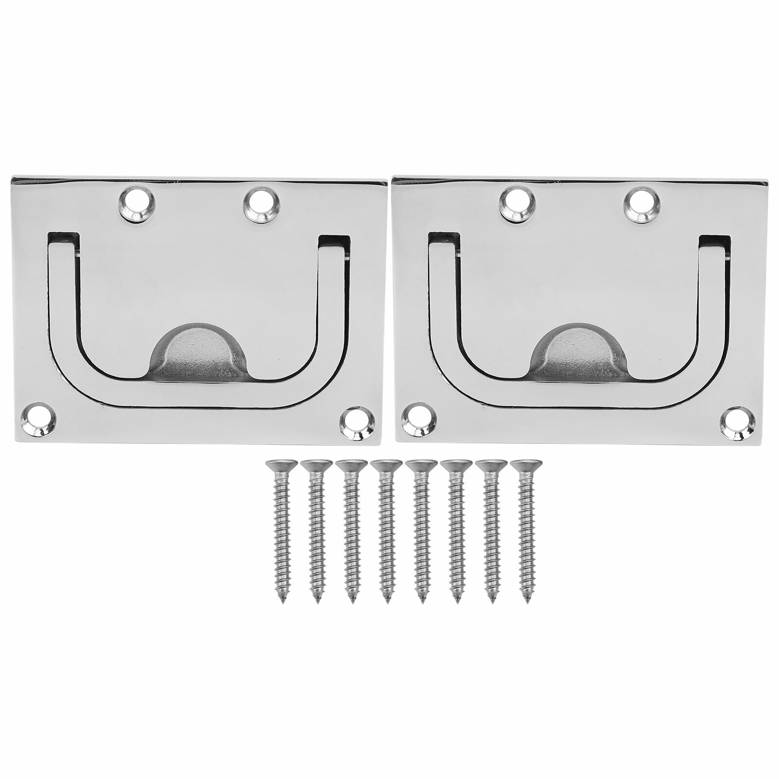 2 шт. Ручка для люка лодки из нержавеющей стали, палубная крышка, морская фурнитура, кольцо для рундука