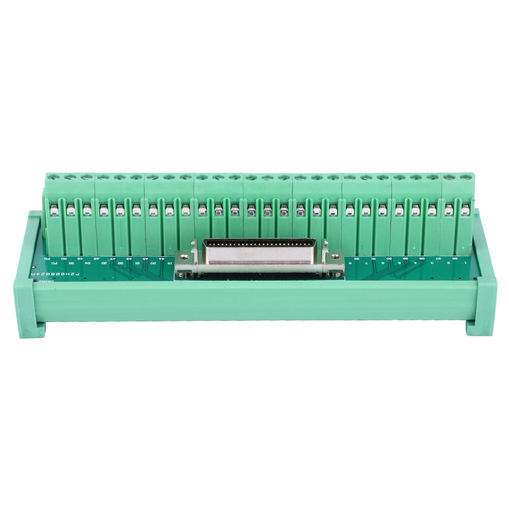 Клеммная колодка Кабельный разъем Модуль ПЛК SCSI50 P 35 мм DIN-рейка Электрооборудование