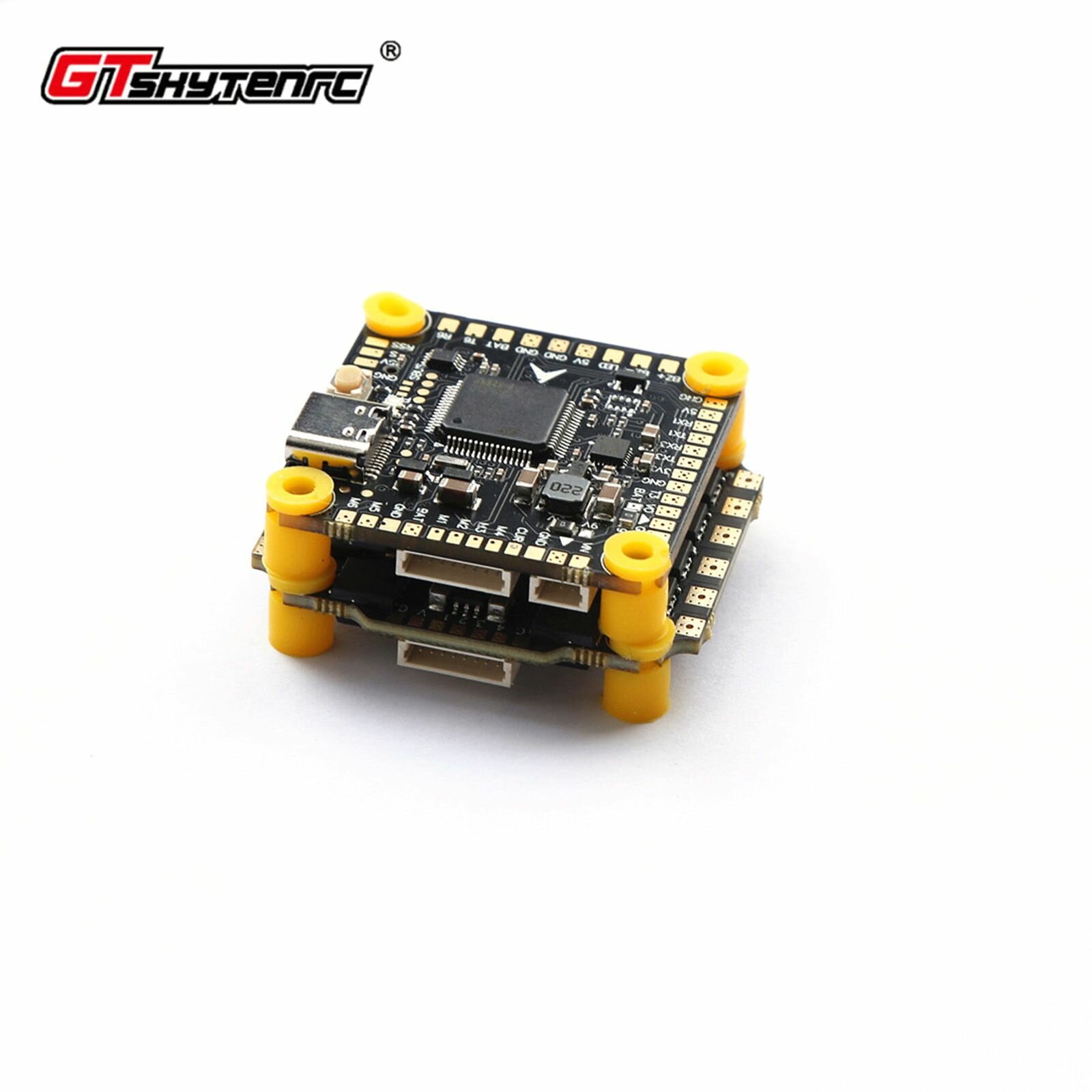 GTSKYTENRC Tracker F405 V2 F4 V3S управляемый полетный контроллер, 50A 4 в 1 ESC, поддержка DShot, многофункциональный