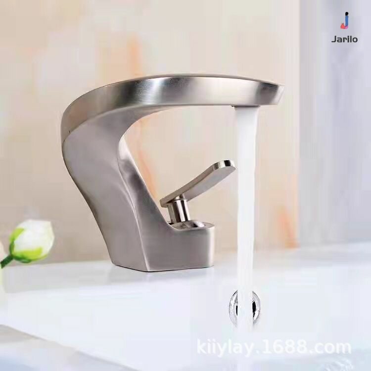 Art Faucet, подходит для умывальника, туалета, горячего и холодного, полностью медного, со шлангом