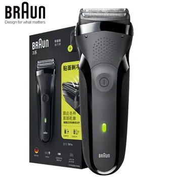 Braun Электробритва Series 3 301S, черный