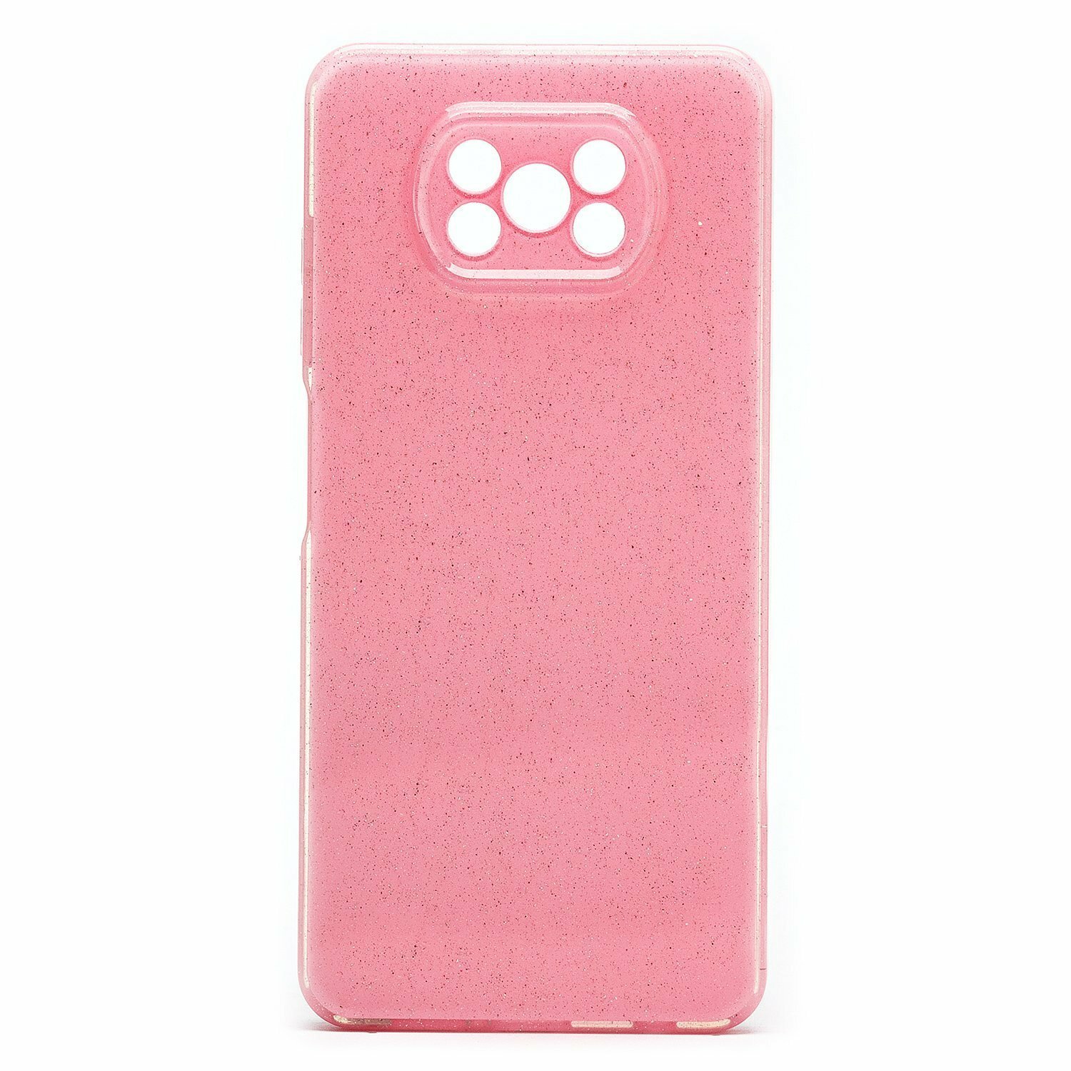 Чехол-накладка для Xiaomi Poco X3 (светло-розовый) - SC328