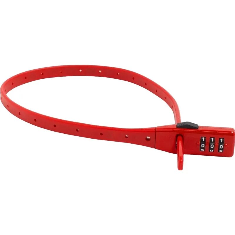 Замок навесной кодовый/тросовый_УЗК Булат ВС 455 НС (535мм)сталь/пласт. крас 2079539 14034