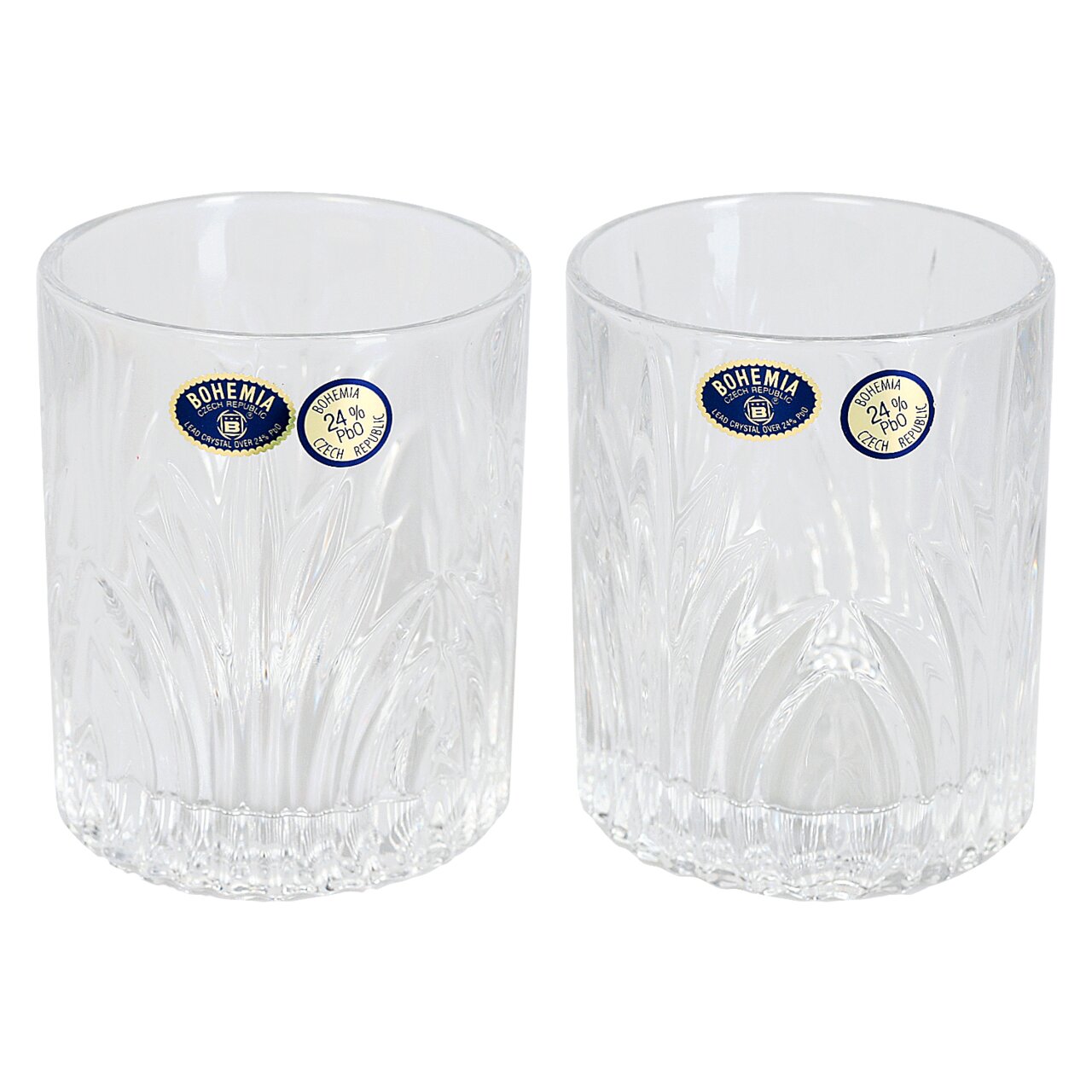 CRYSTAL BOHEMIA Elise 2 шт д/виски бокалы 320 мл хрусталь для дегустации и сервировки
