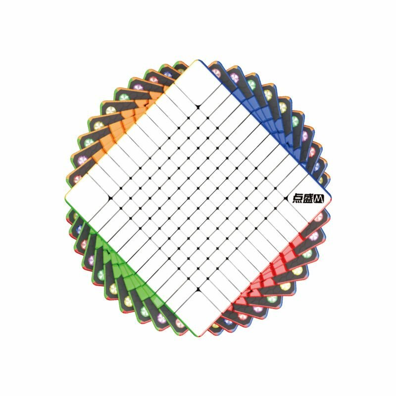 (Picube) DianSheng 11x11 M Milk Way Galaxy 11x11x11 Магнитный кубик без наклеек Cubo Magico Puzzle Speed Magic Cube Professional