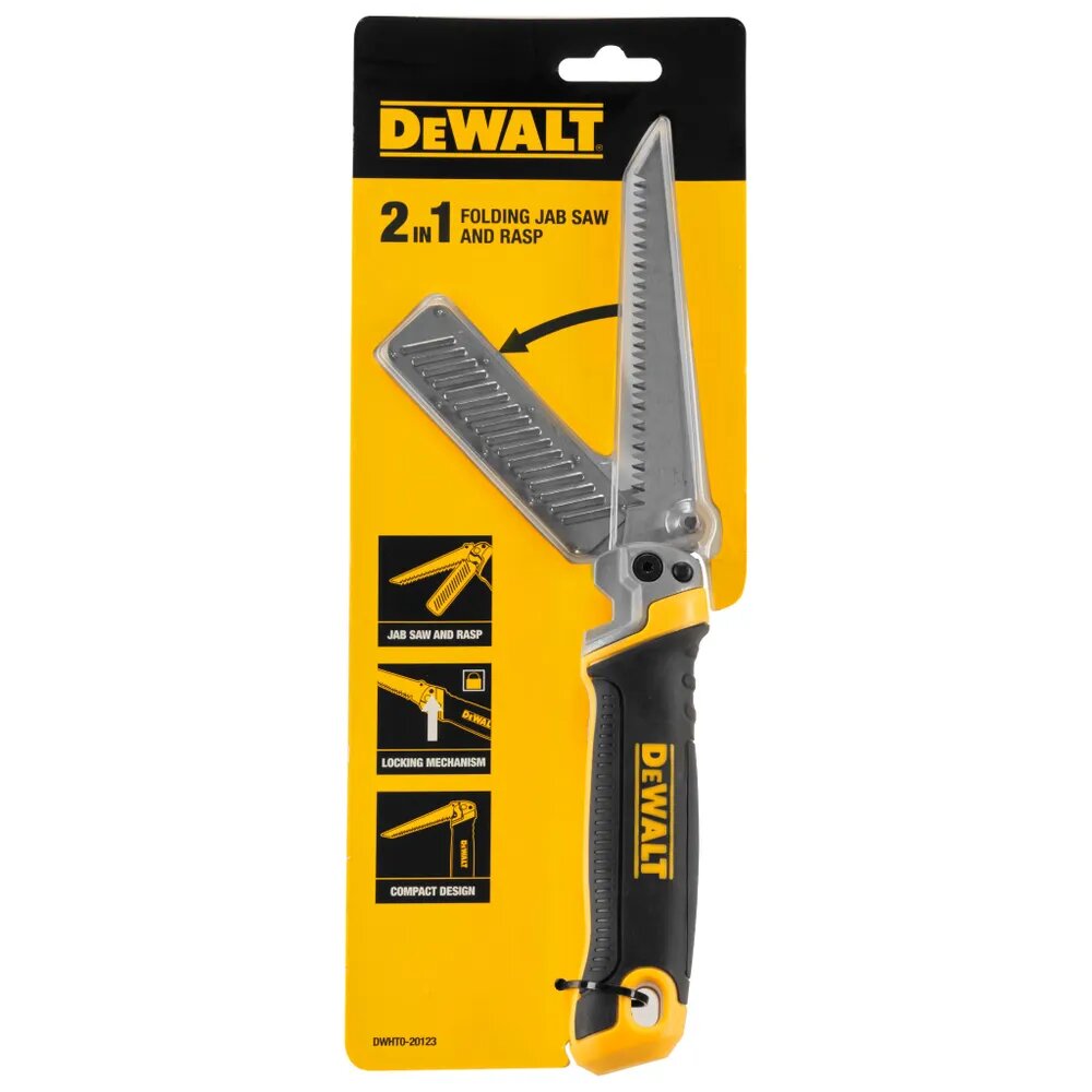 Складная ножовка по гипсокартону DeWalt DWHT0-20123