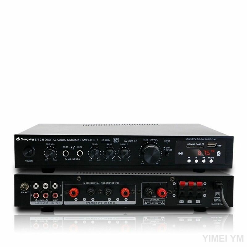 Мощный 5.1-канальный процессор басовых эффектов