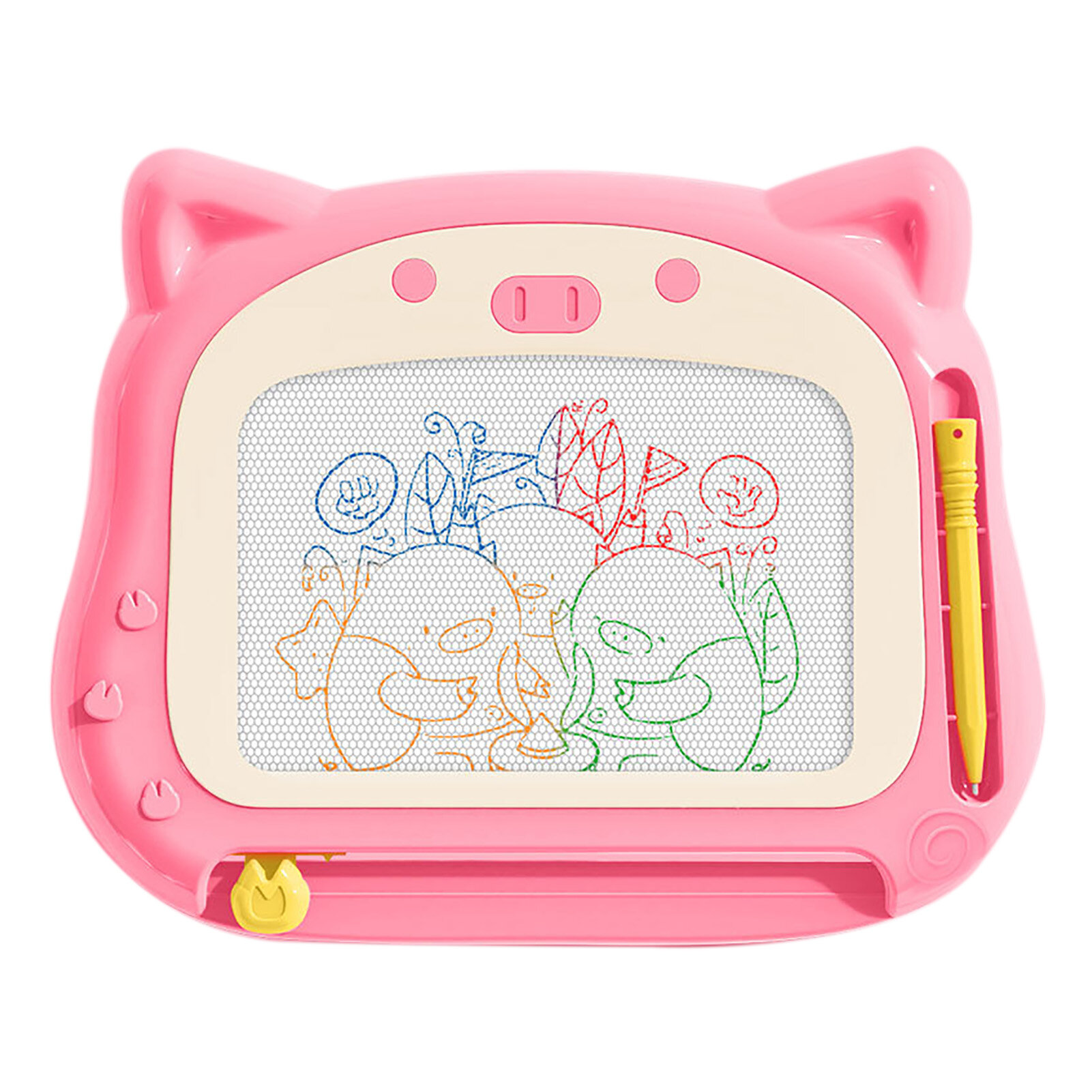 Магнитная доска для рисования, цветная доска для эскизов, стираемый блокнот для рисования, съемный, для творческого обучения, тип 1.