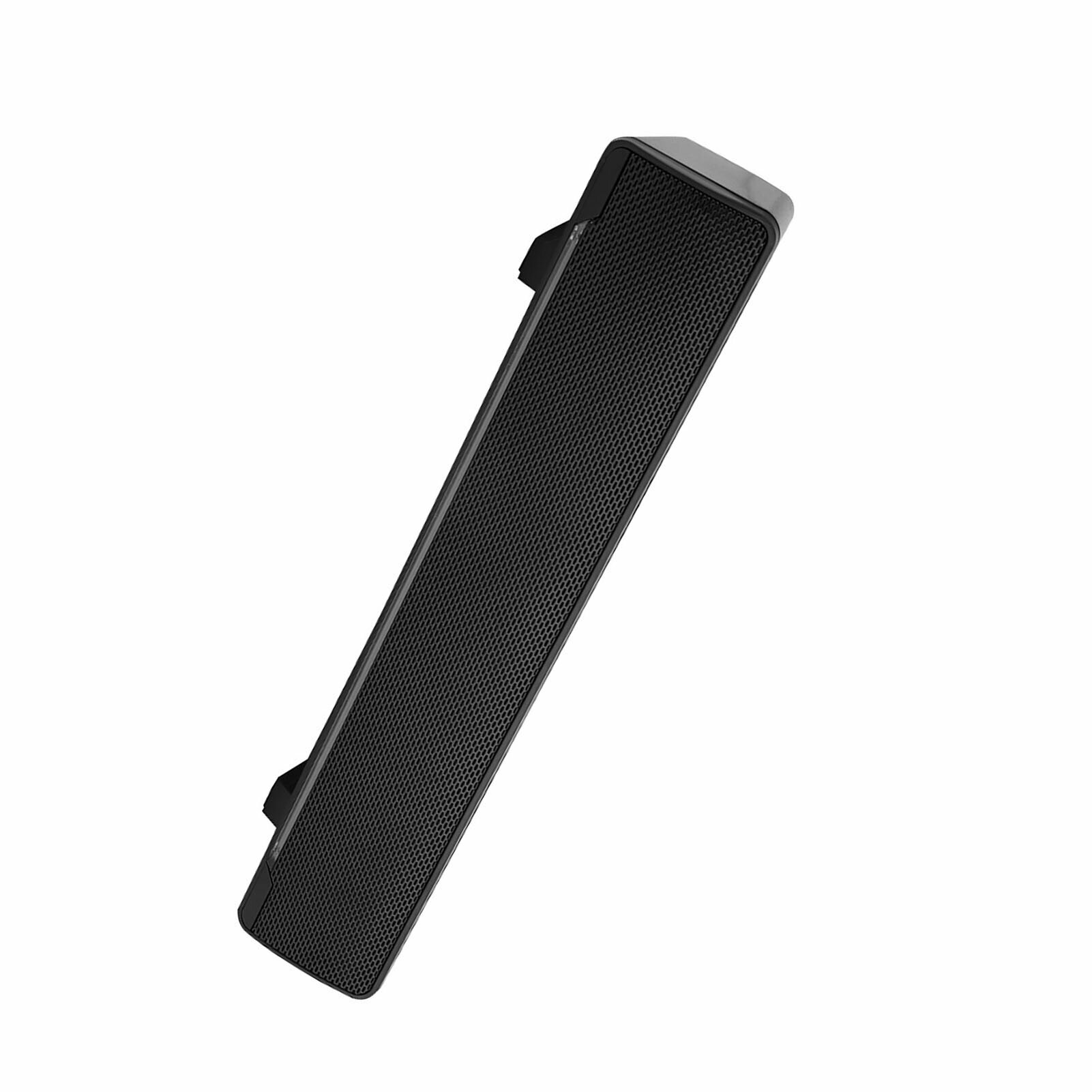 USB проводной стерео саундбар музыкальный проигрыватель Bass Surround Soundbox 3,5 мм вход для ПК сотовых телефонов (черный)