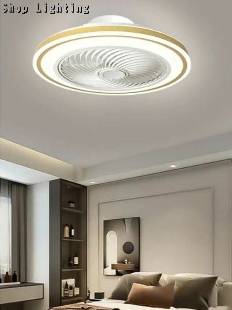 Потолочный светильник с вентилятором