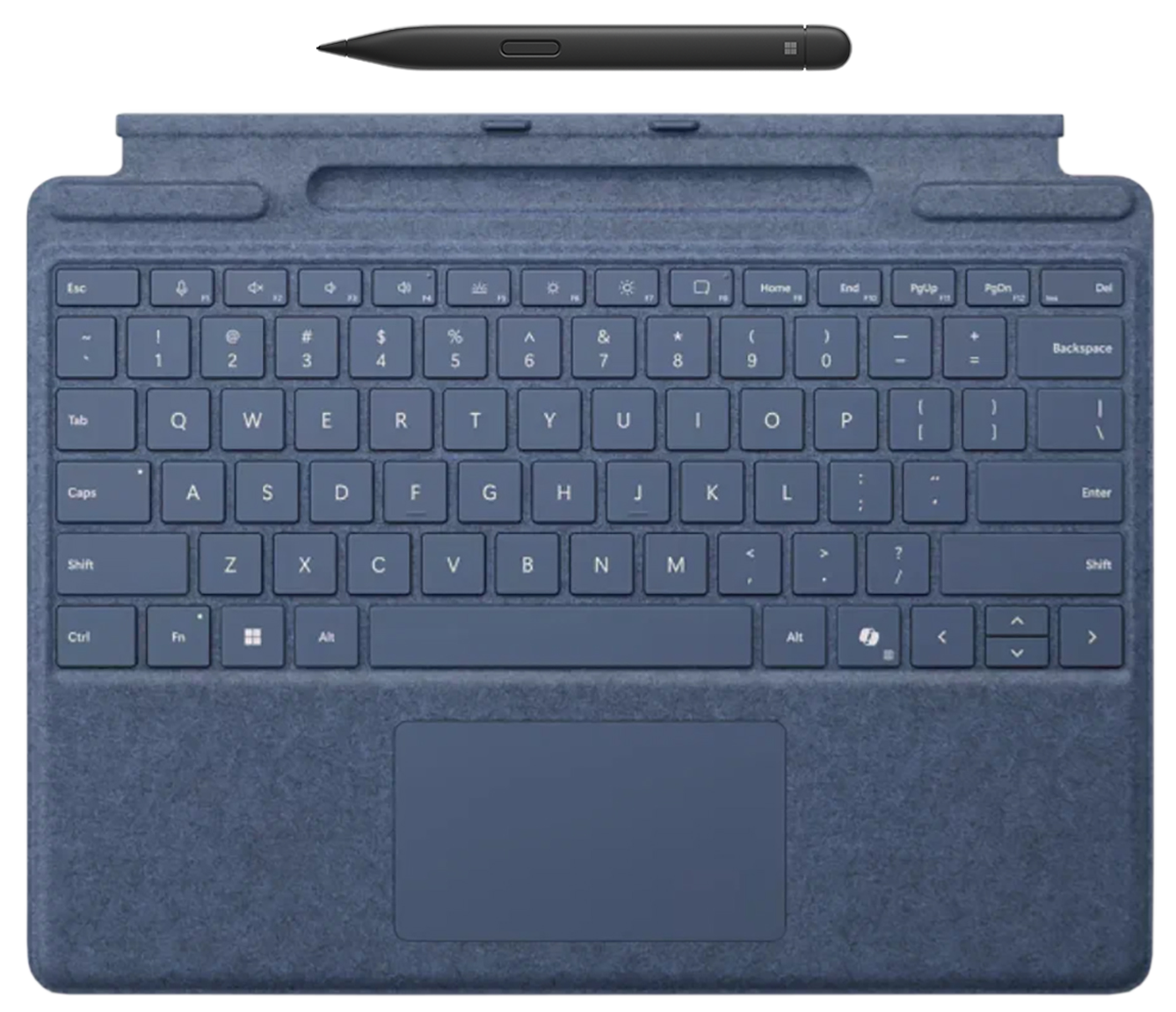 Клавиатура-чехол Microsoft Surface Pro 11/10/9/8 Keyboard Copilot+Slim Pen 2 Sapphire