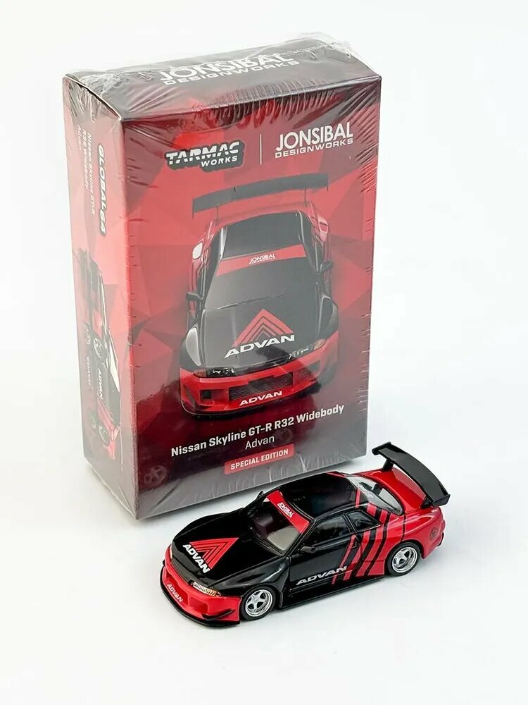 Машинка Tarmac Works "Nissan Skyline GT-R", металл, пластик, неопрен