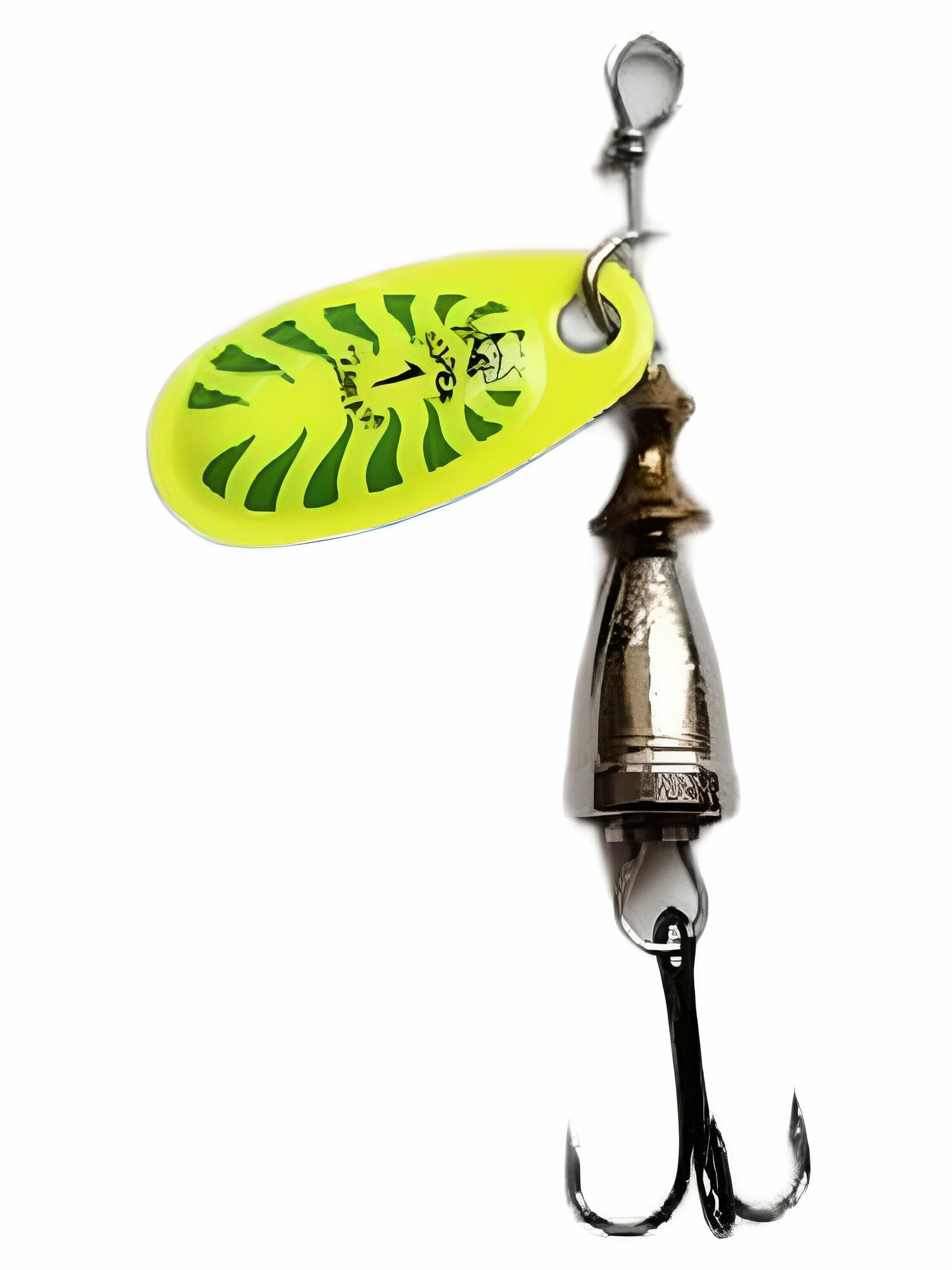 Блесна №1 Блю Фокс BLUE FOX 4 гр 3/8 желто зеленая