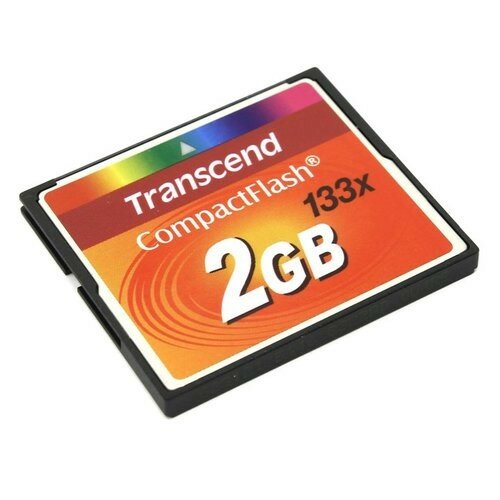 Карта памяти Transcend TS2GCF133 133x CompactFlash Card 2 ГБ