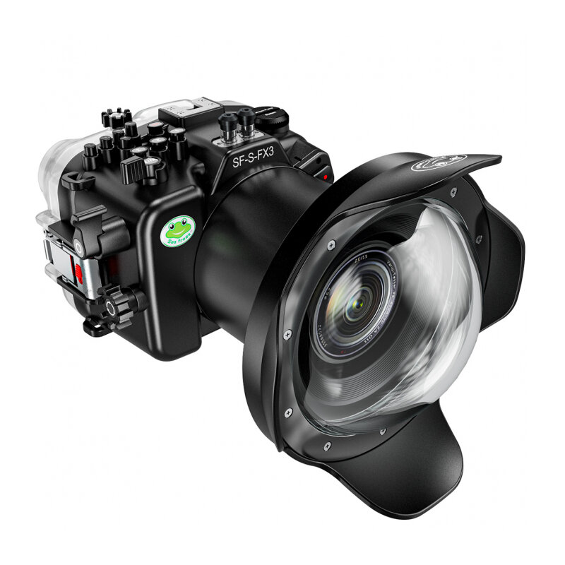 Seafrogs FX3 + WDP155/106 T1 подводный бокс для Sony FX3 с портом под обьектив 16-35 GM