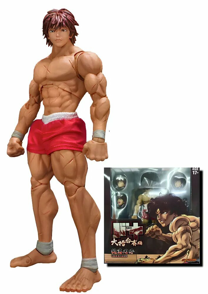 Фигурка Боец Баки Ханма / Baki the Grappler (17см)