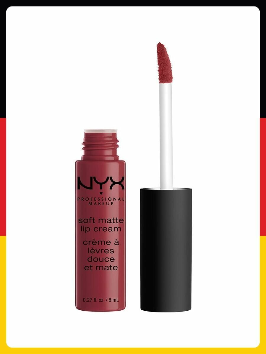 Губная помада NYX PROFESSIONAL MAKEUP Soft Matte Lip Cream Budapest