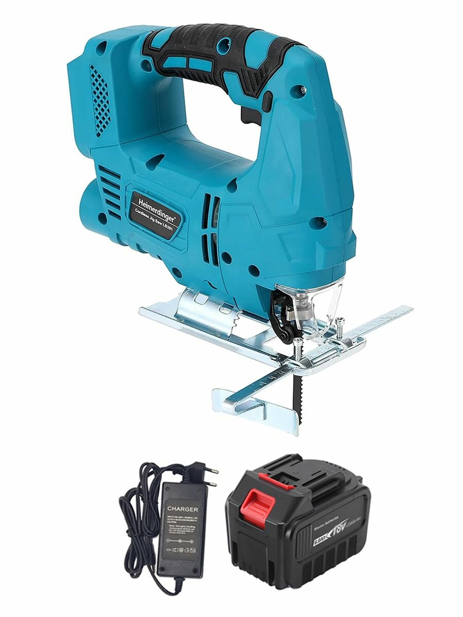 18 В Аккумуляторный электрический лобзик Heimerdinger LB291, 1х6 Ач Li-Ion