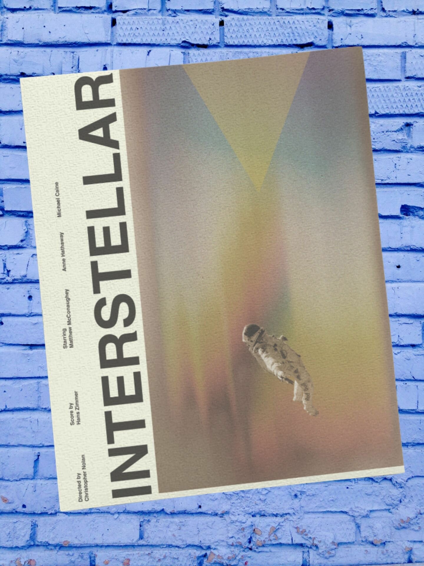 Постер pinterest "Интерстеллар (альтернативный)", 29х42, А3, глянцевый