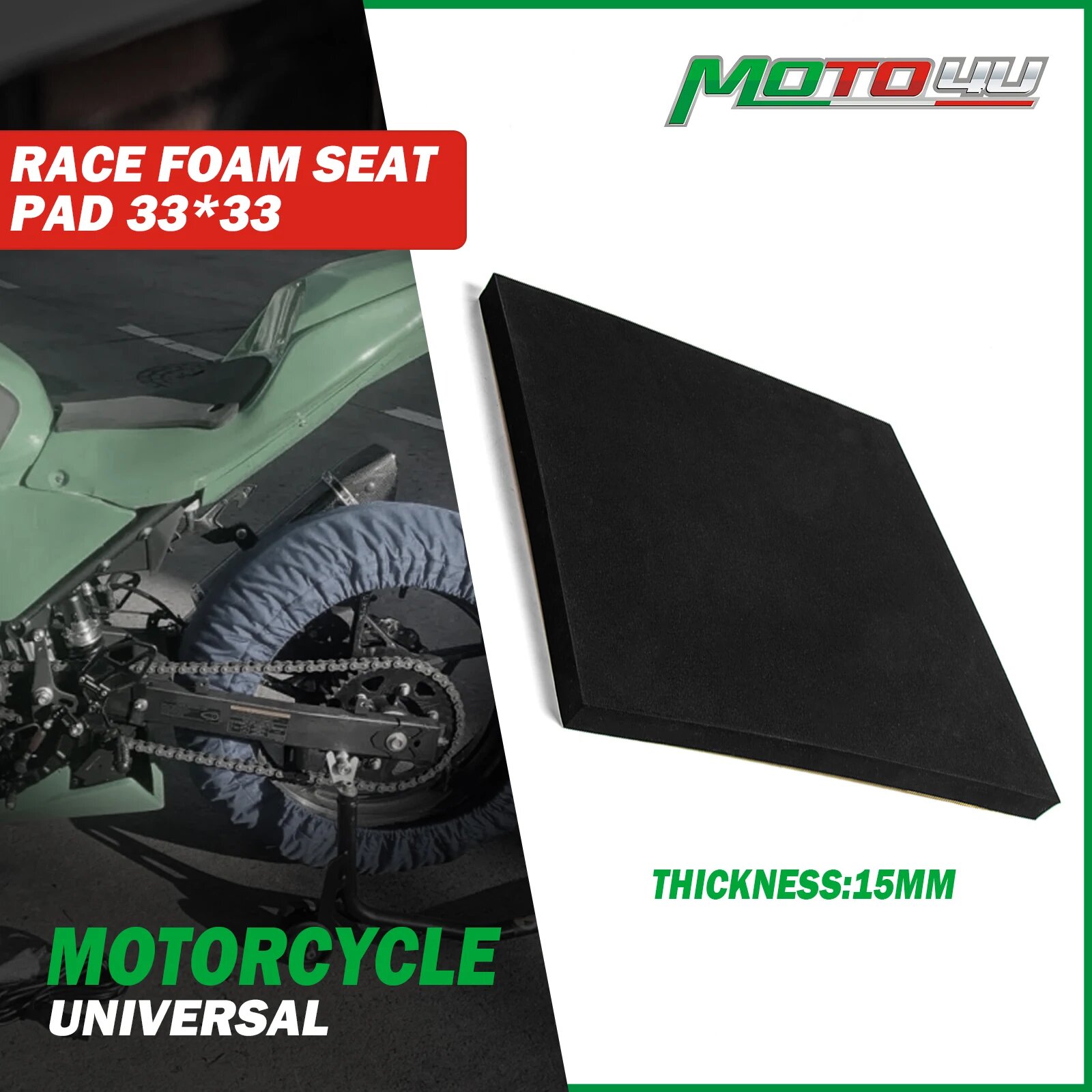 Универсальный Поролоновый коврик для сиденья на клейкой основе для мотоциклов, Гоночных сидений для BMW, Honda, yamaha бесплатно