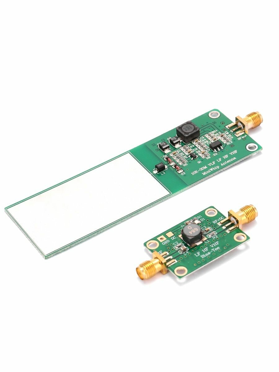 Активная антенная система для средних и коротких волн 10 30 МГц, 2 шт. Мини штыревая антенна радиоприемник электронные компоненты