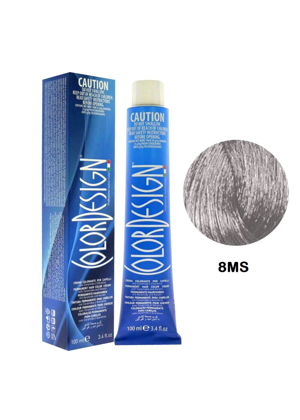 Colordesign Колор Дизайн Стойкая краска для волос 100 мл - Colordesign 8MS