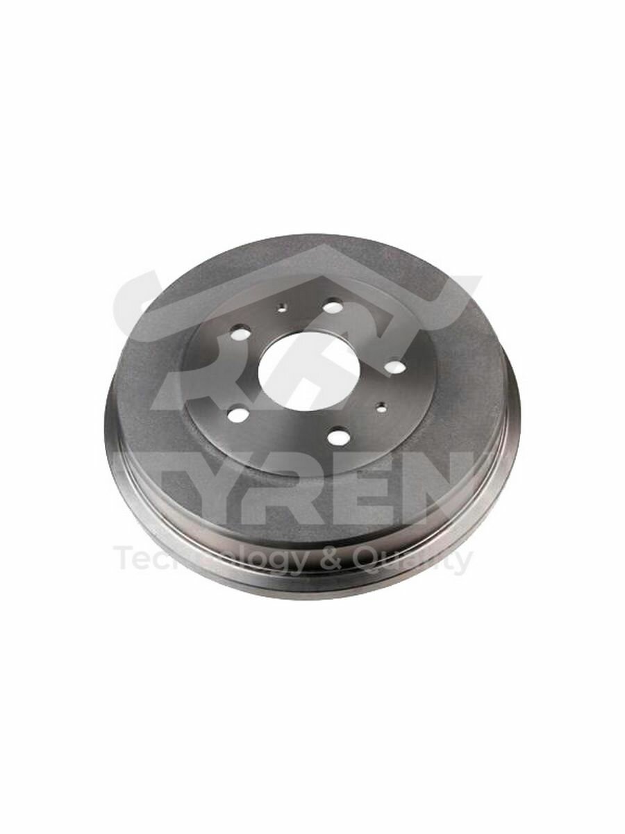Тормозной барабан TYREN TYR1310661, для Ford Focus, задний, серый металлик