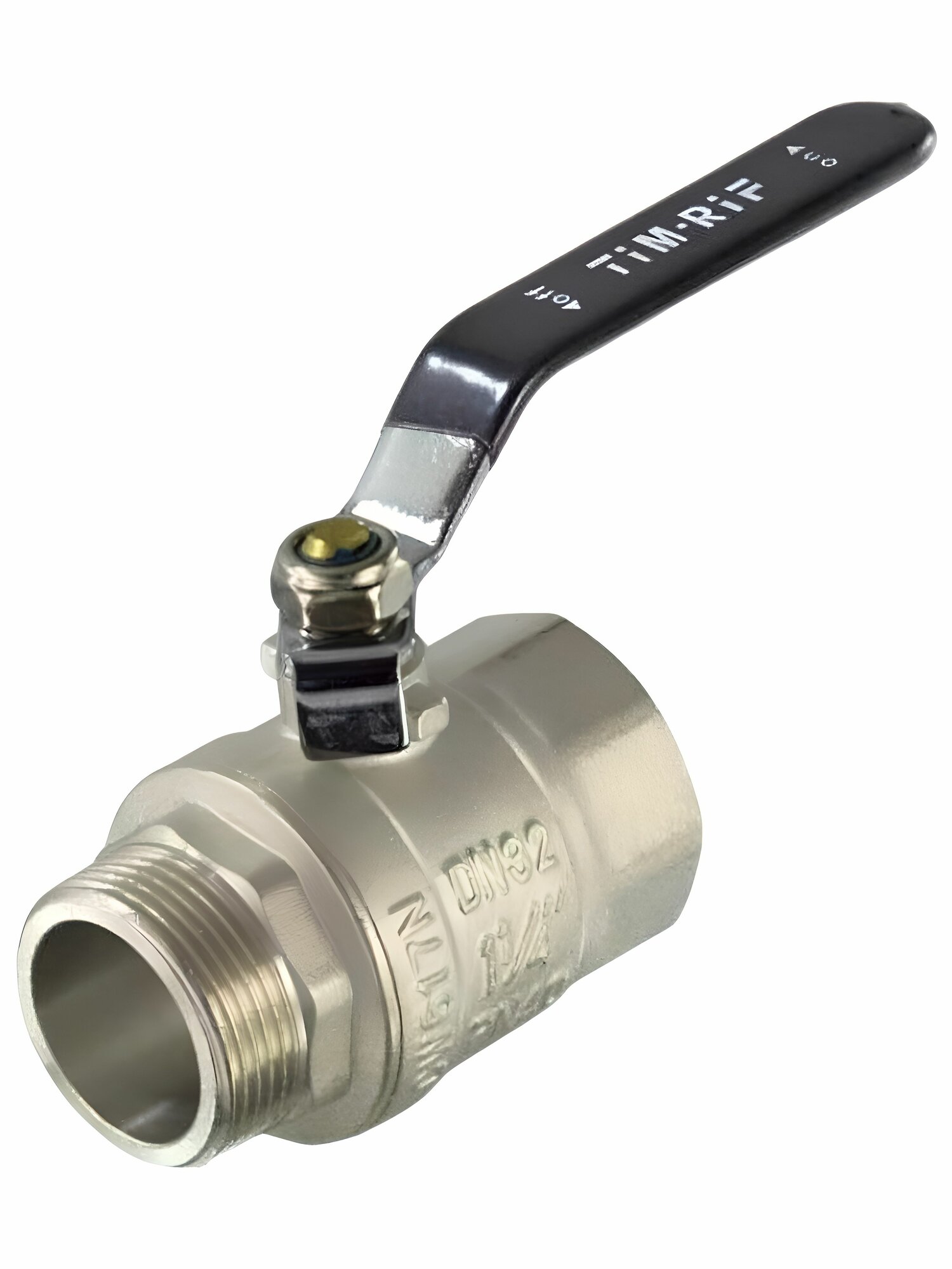 Кран шаровый 1 1/2" Внутренний-Наржний, ручка DE1211X Tim/ Гидропласт