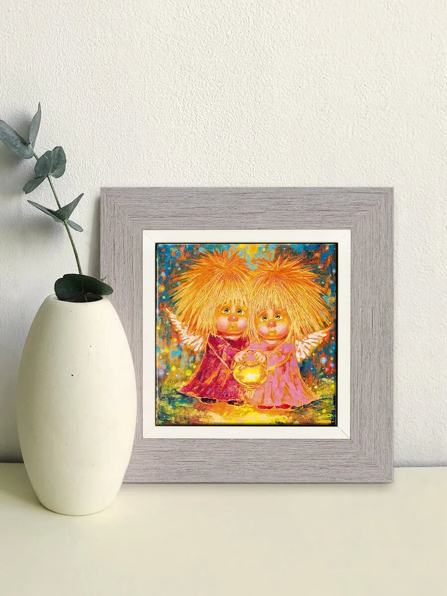 Картина с ангелом