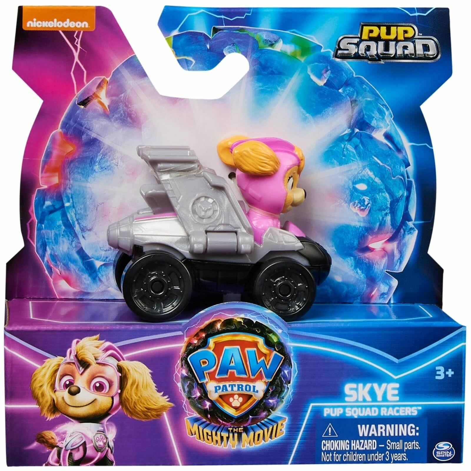 Spin Master Nickelodeon Paw Patrol The Mighty Movie Pup Squad Racers Skye /Детские гоночные игрушки, Щенячий патруль