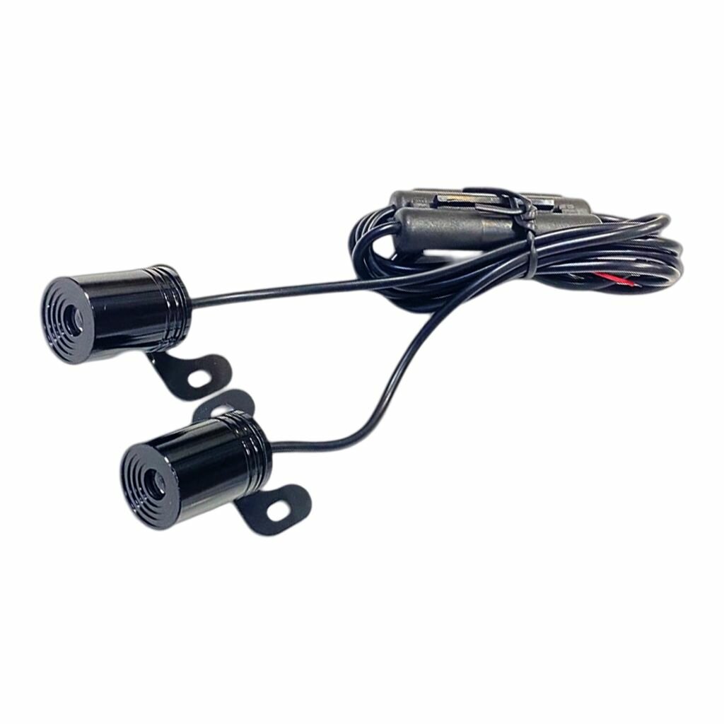 2 шт. LED проекционные фары для мотоцикла