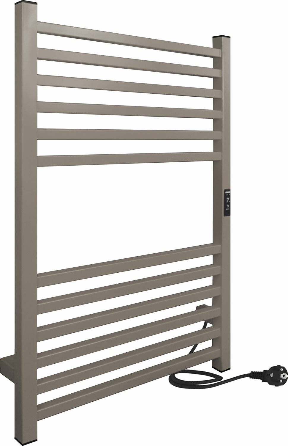 Электрический полотенцесушитель Indigo Attic, без полки, Aurum Beige (LСLATCE80-50ABERt)