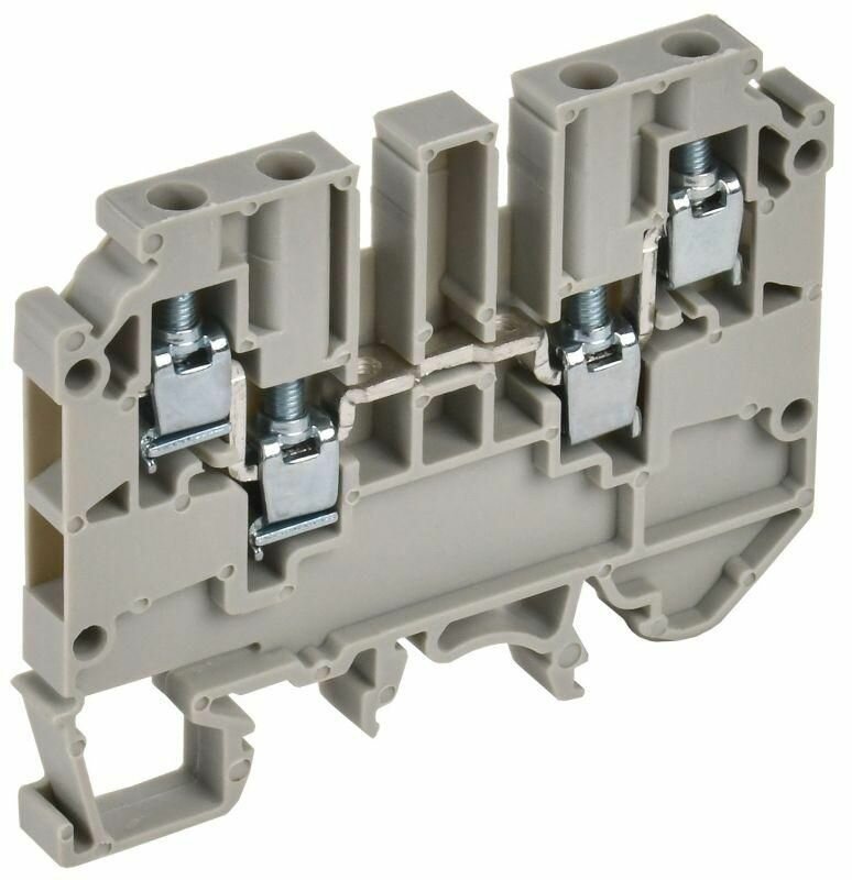 Колодка клеммная CTS-MC 4 вывода 4кв. мм сер. IEK YCT12-00-4-K03-004