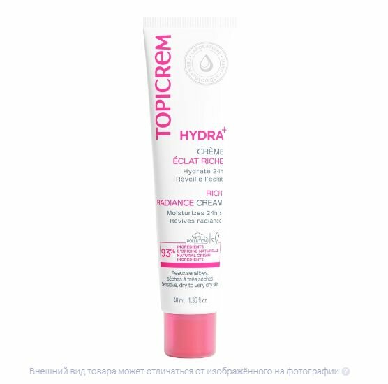 Topicrem/Топикрем hydra+ крем насыщенный сияние 40 мл