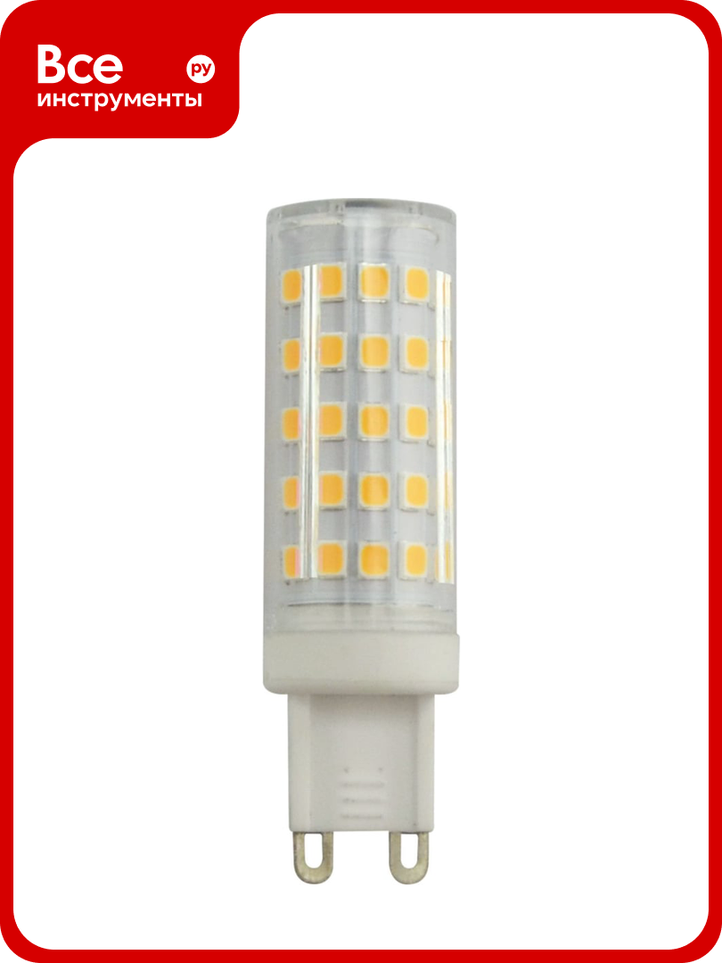 Лампа Ecola G9 LED 12,0W Corn Micro 220V 6400K 360 65x19 G9RD12ELC