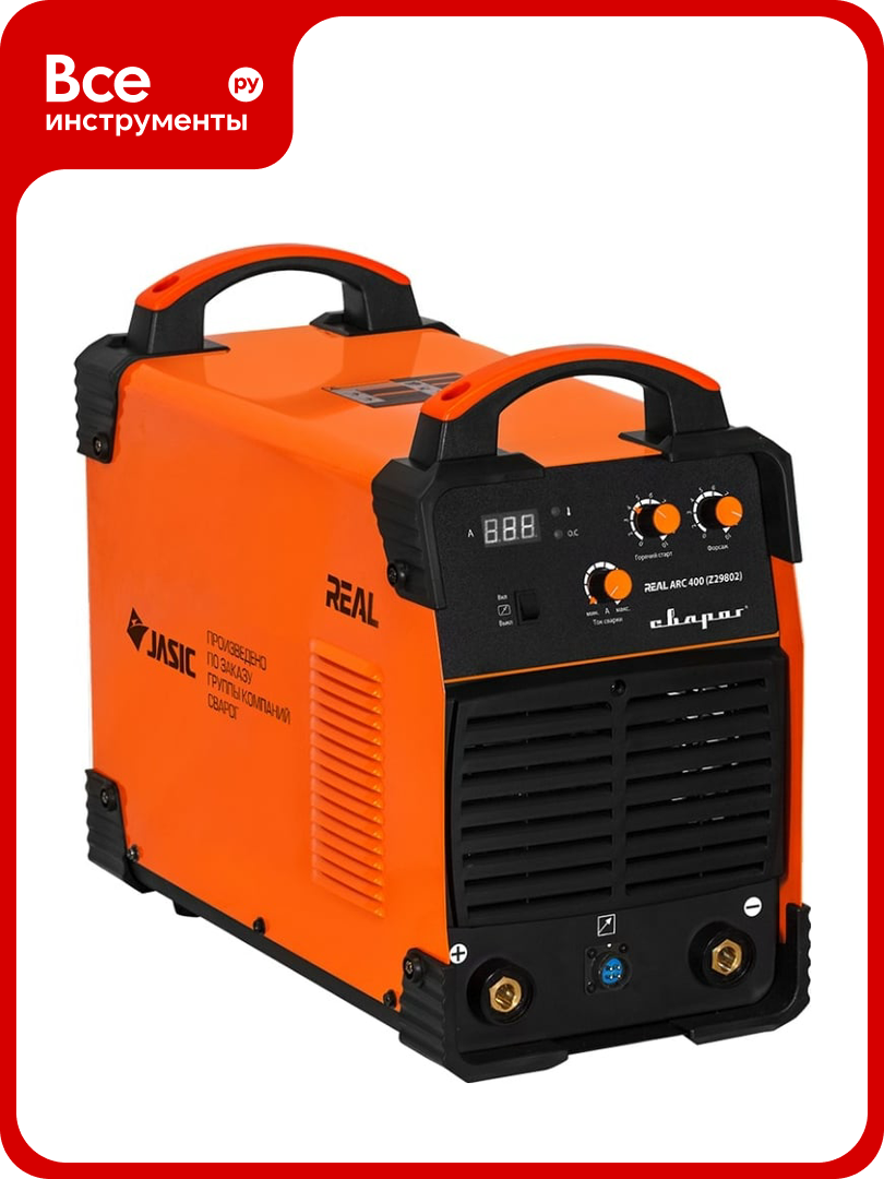 Сварочный, Сварог, инвертор Сварог ARC 400 REAL Z29802 95489, ручной дуговой сварки, прочный