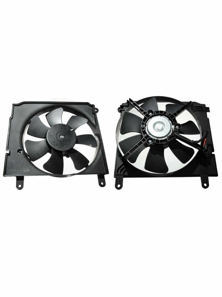 Вентилятор радиатора с кожухом для а/м Chevrolet Lanos, ZAZ Chance, VOLRAM VR28133