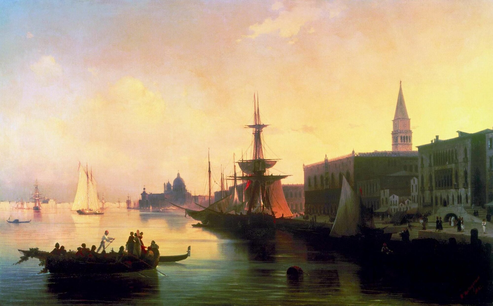 Картина Айвазовского Венеция 80х50 см