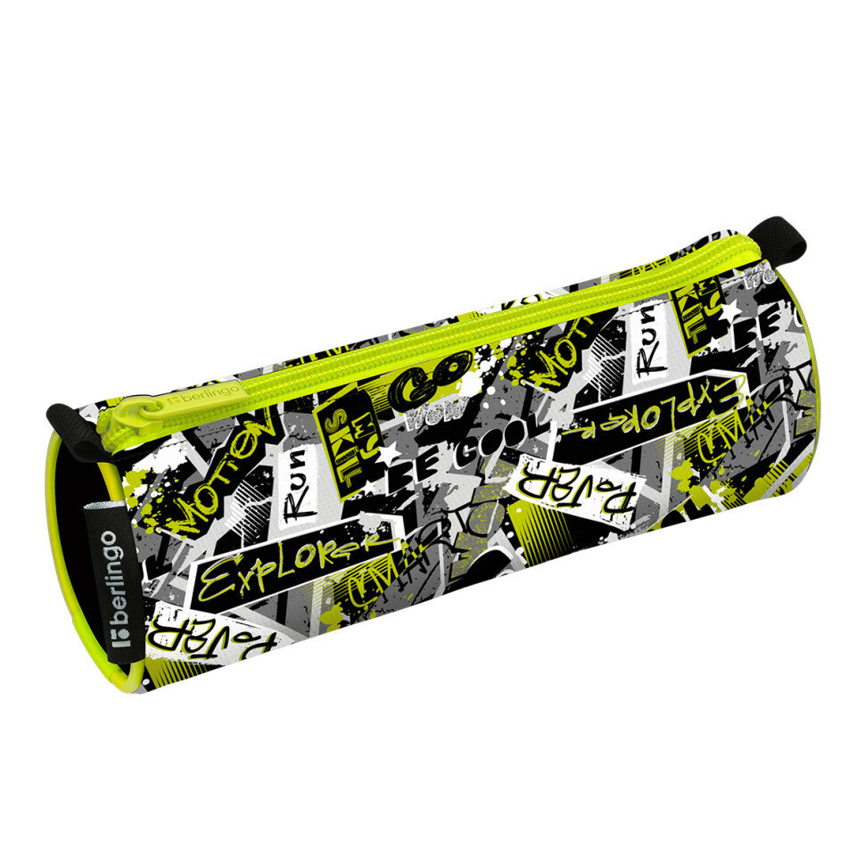 Пенал-тубус 1 отделение, 210*60 Berlingo "My skill", полиэстер, 379416