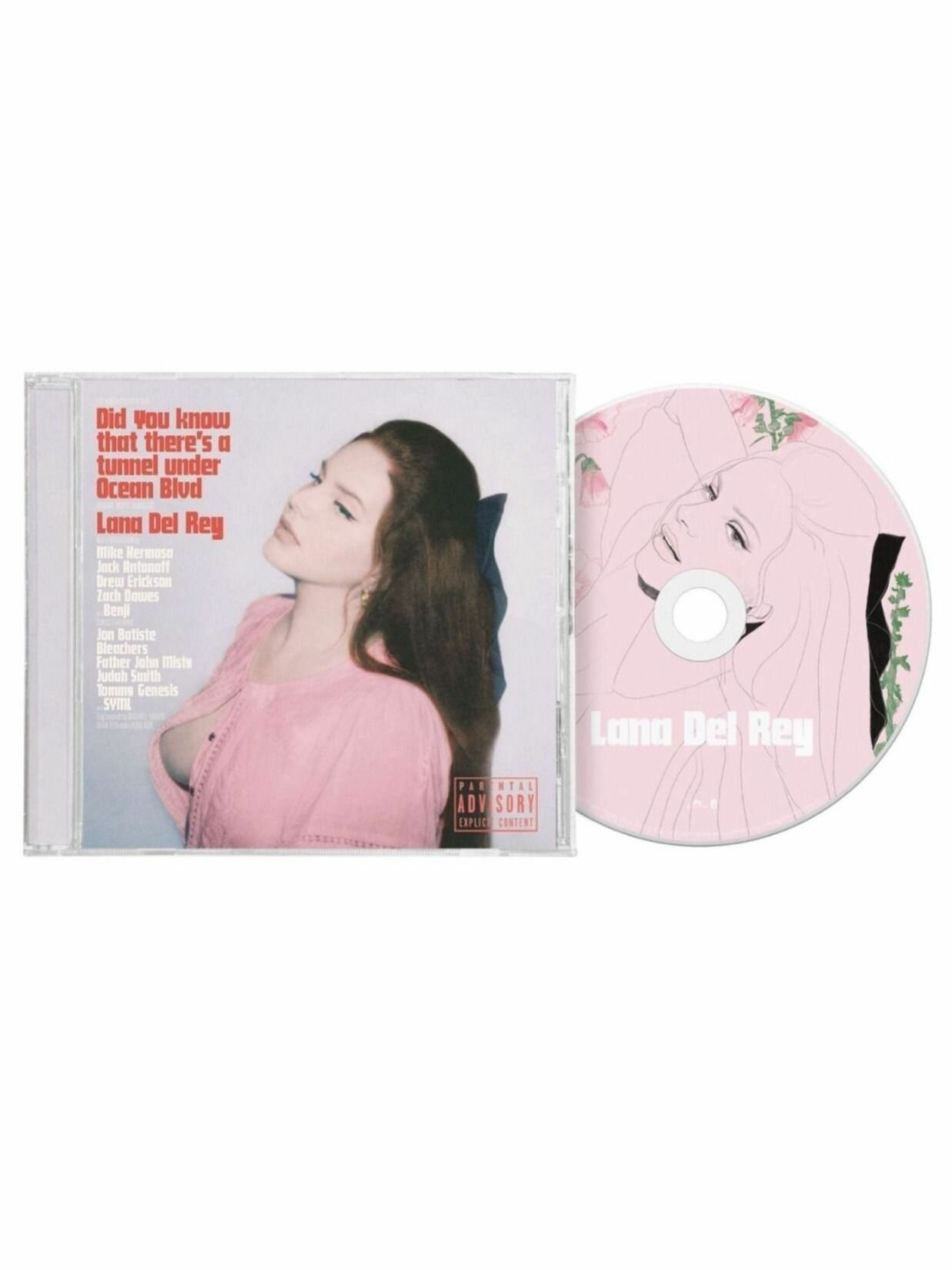 Музыка CD Lana Del Rey - Did You Know That There's A Tunnel Under Ocean Blvd: ALT COVER CD #3 совершенно новый и еще запечатанный