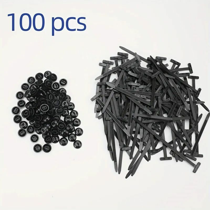 Болты, гайки, хомуты, стяжки, 20 шт.