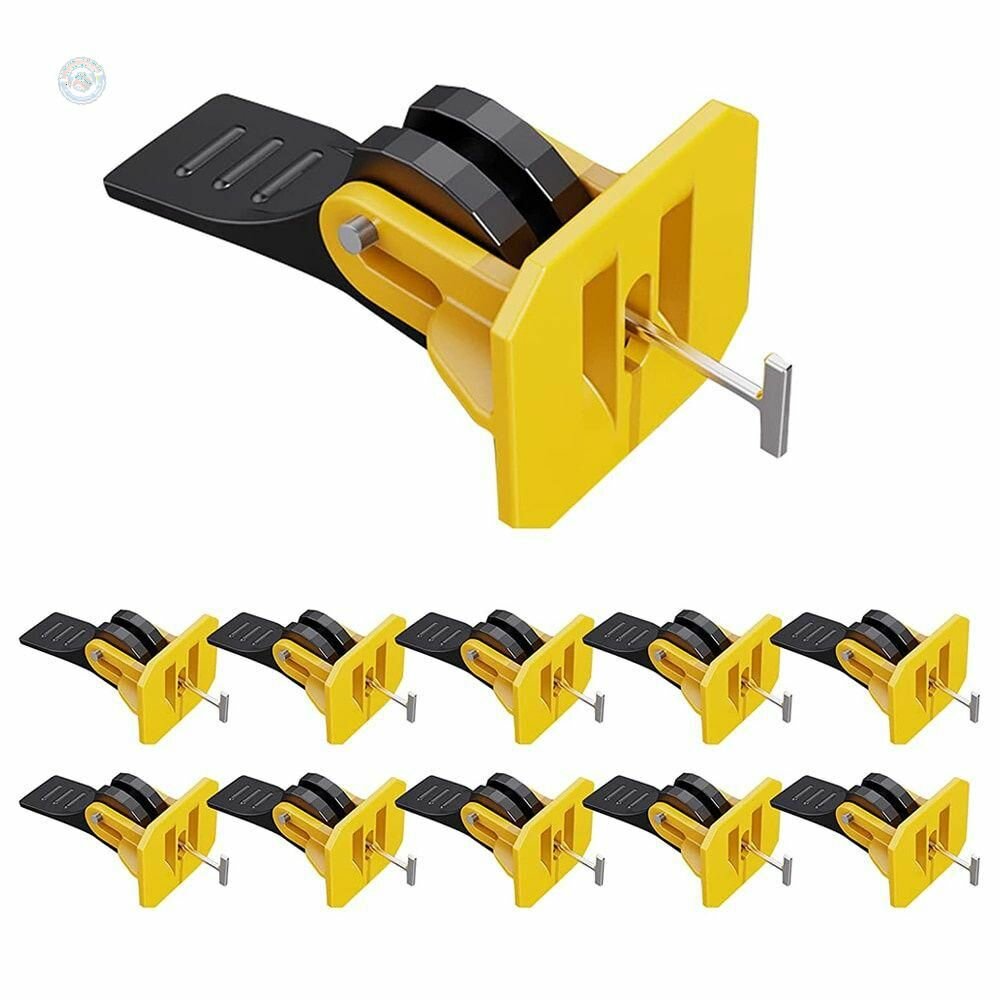 Быстрый выравниватель плитки, система крестиков съемных стальных штифтов для ровной укладки кафеля, набор из 50 шт для ванной и кухни