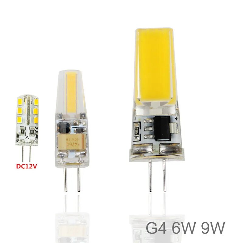 Светодиодная лампа THEBSE G4 3Вт/6Вт теплый белый, Нет, 3W 24LED G4 DC12V