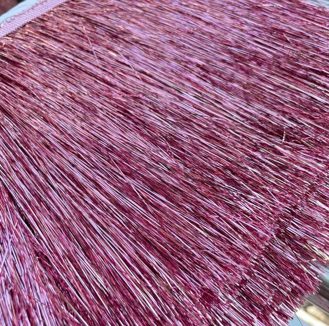 Лазерная бахрома золотая и серебряная 20 см Бордовый, Pink