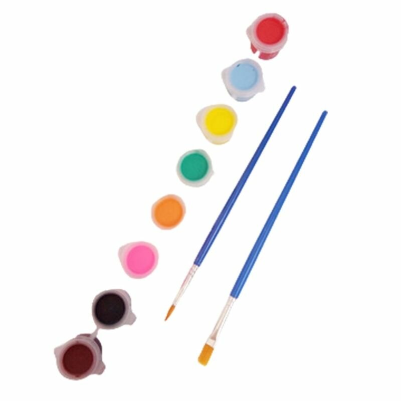 Белые маски из папье-маше, - пигмент