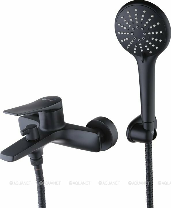 Смеситель для ванны с душем Lemark Bronx LM3714BL