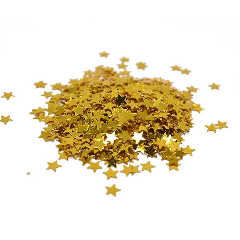 Конфетти звездочки ZQCXLD 6 мм 15 г