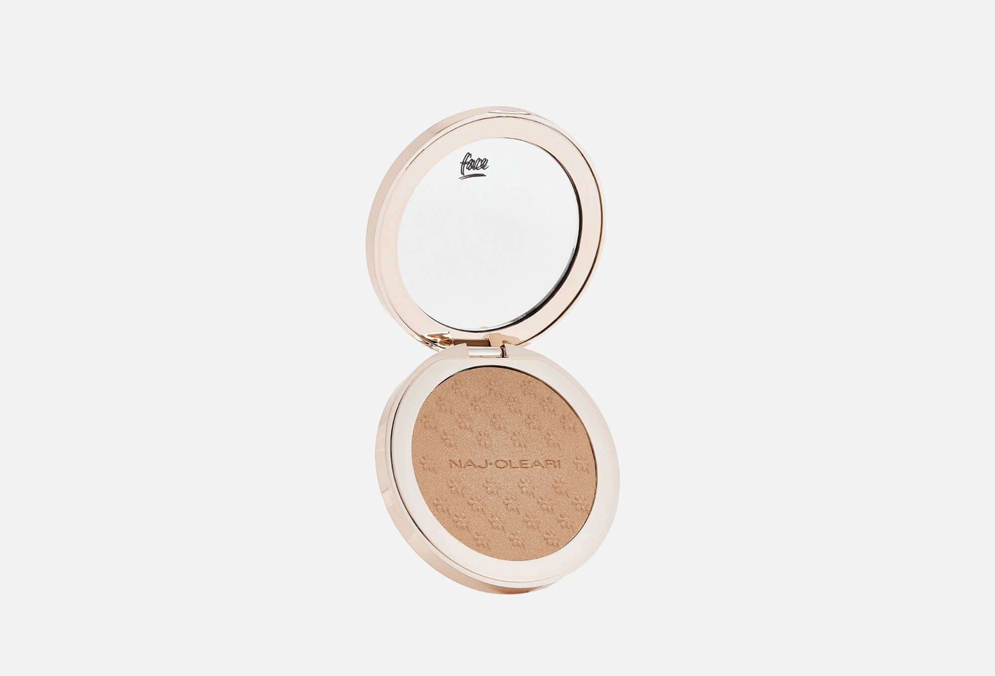 Бронзер для лица с эффектом естественного загара NAJ OLEARI Fancy Sun 04, Iridescent honey