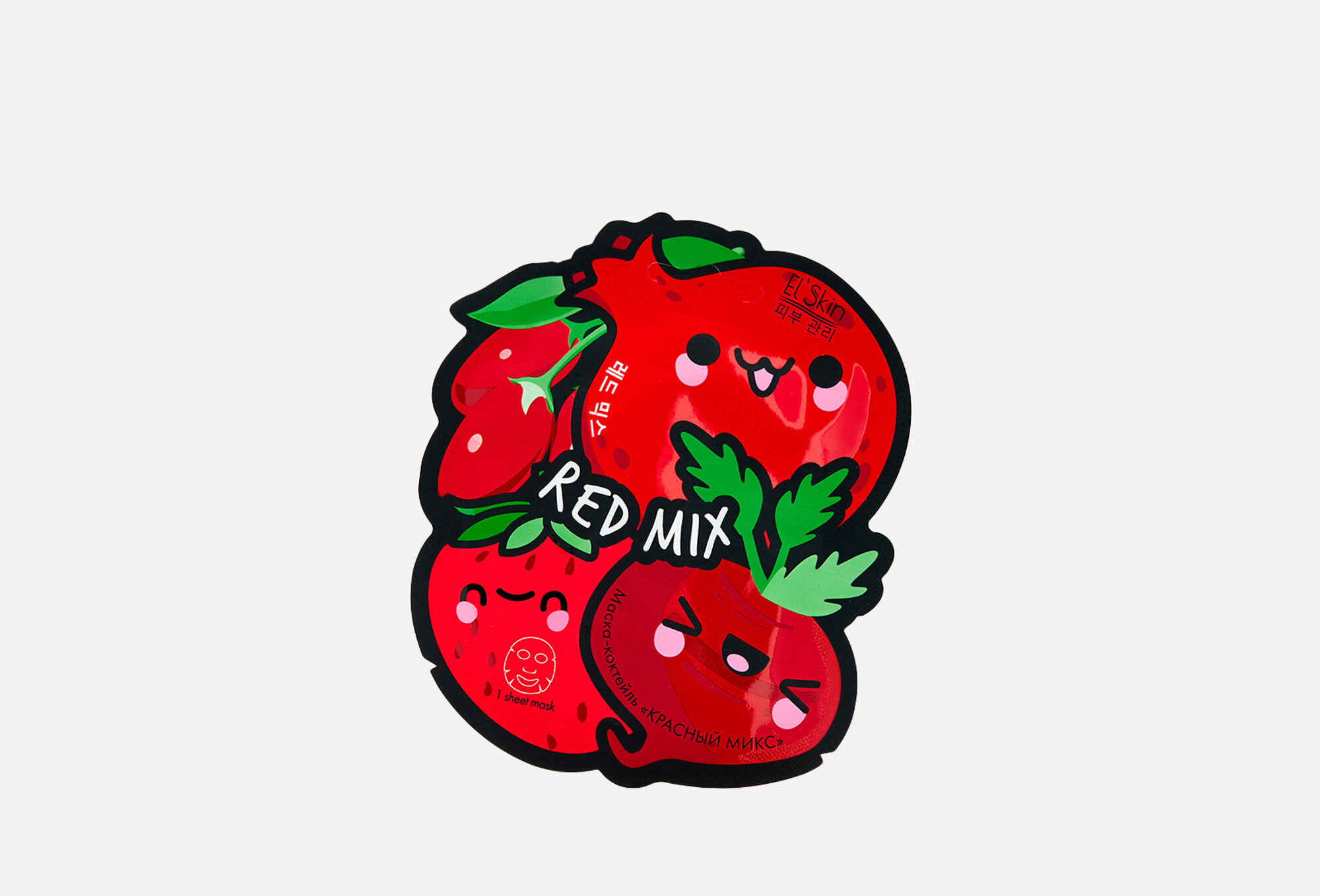 Маска-коктейль EL SKIN Красный микс